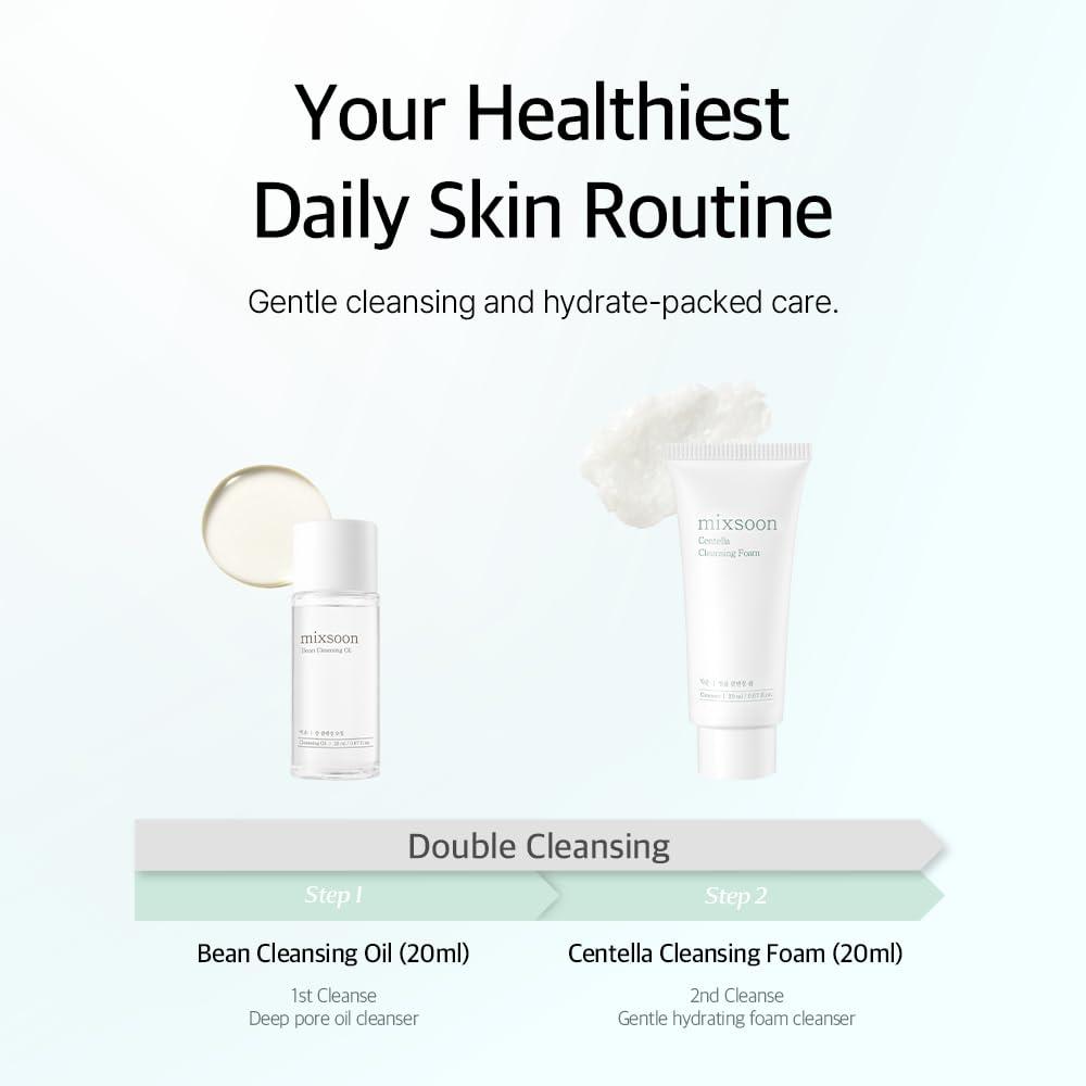 mixsoon Pure Glow Essentials Set-5-Step Skincare Kit – Travel kit ...